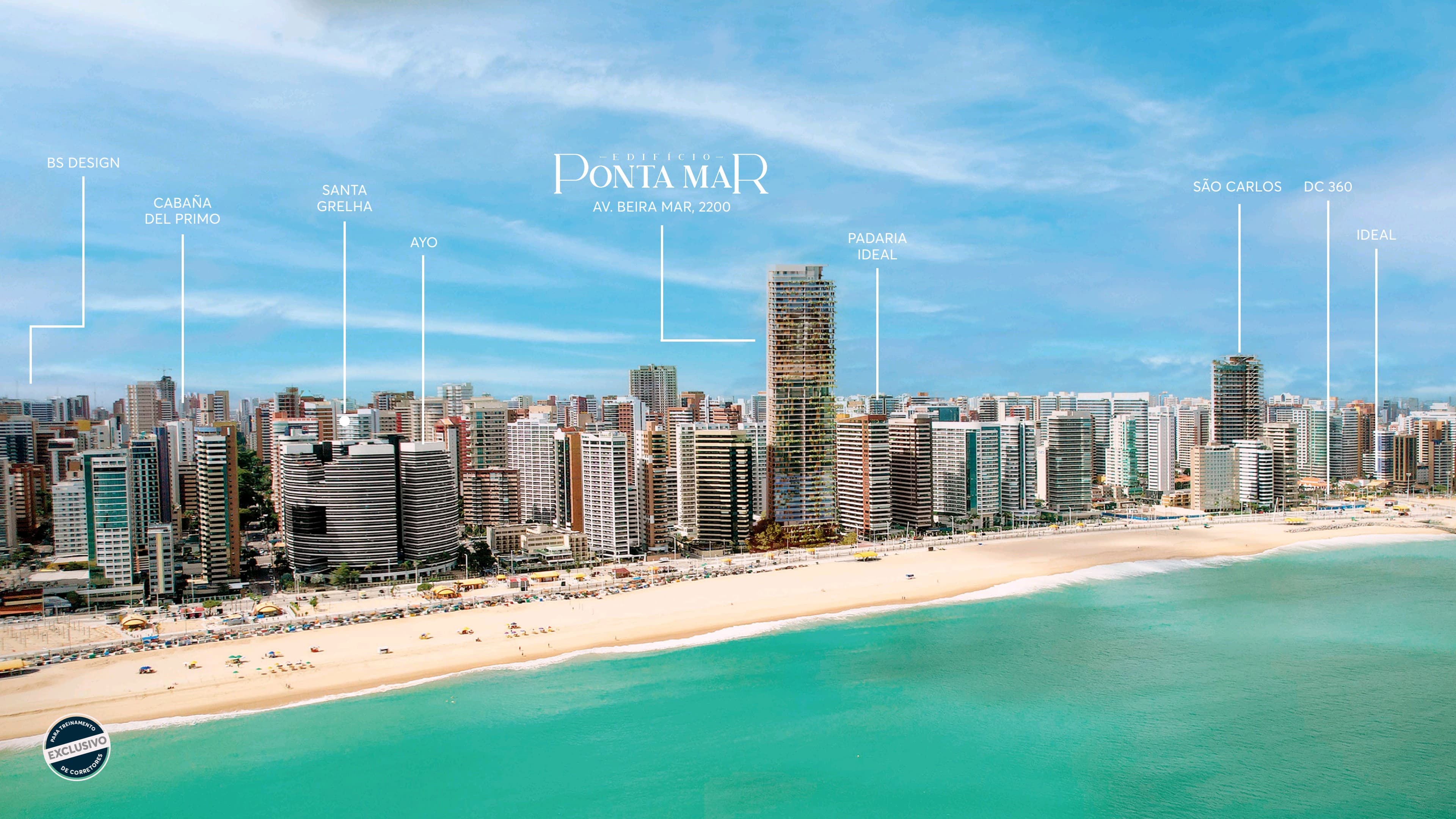 Ponta Mar Condomínio, Breve Lançamento, Av. Beira Mar, Fortaleza-CE.